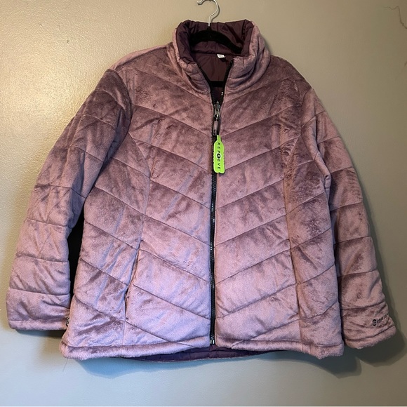 Free Country | Jackets & Coats | Nwot Free Country Womens Sz Xxl Purple ...